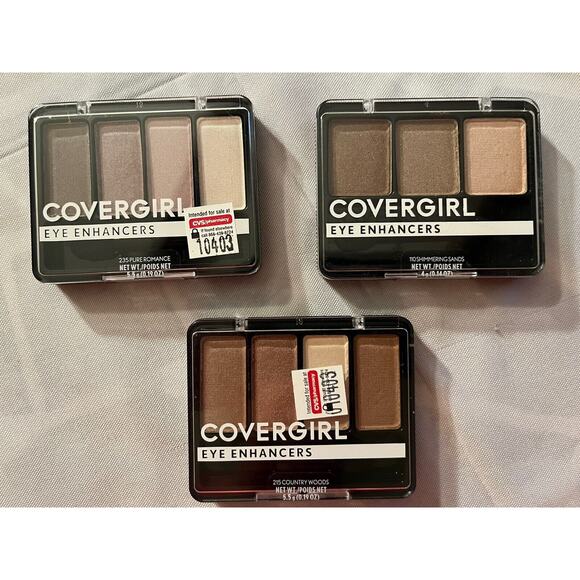 COVERGIRL | Makeup | 3 Cover Girl Eye Enhancers Shimmering Sands ...